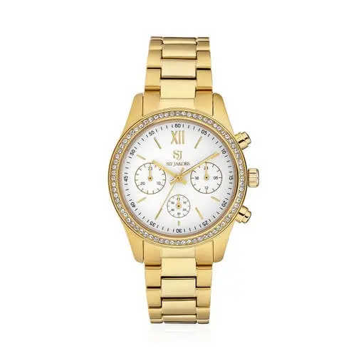 SIF JAKOBS JEWELLERY Domenica Watch - Stainless Steel Gold